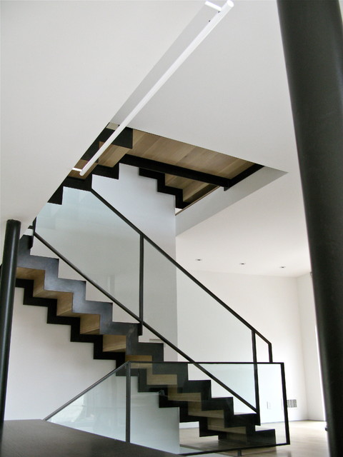 Side View - Contemporary - Staircase - Philadelphia - by Bill Curran ...