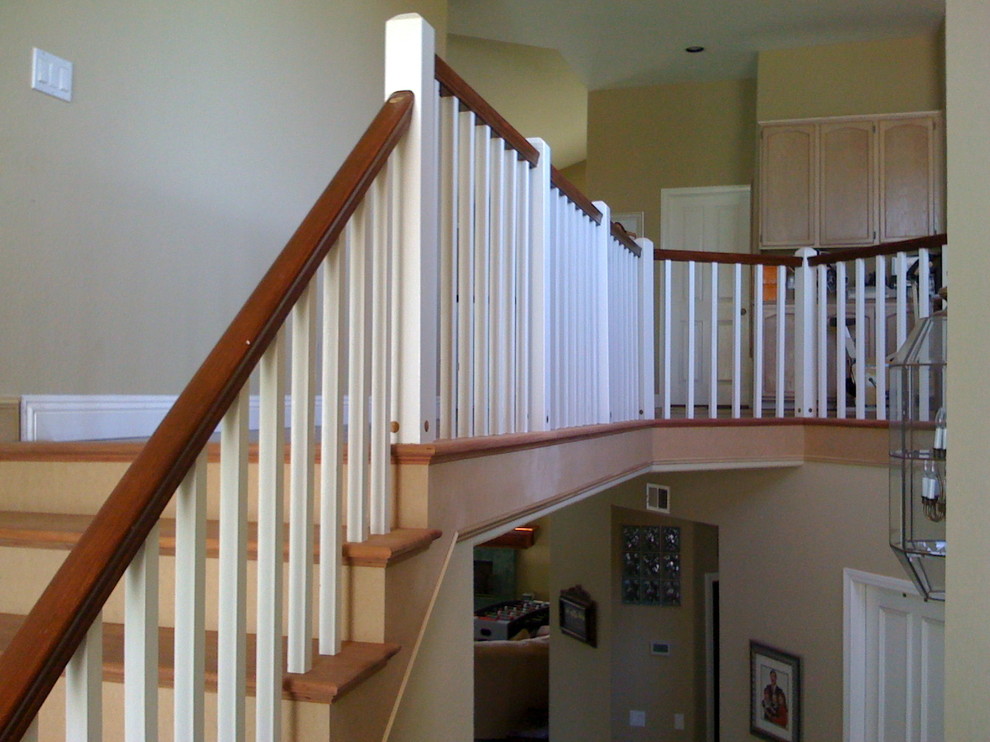 Simple Craftsman Style Staircase - Craftsman - Staircase - Denver - by ...