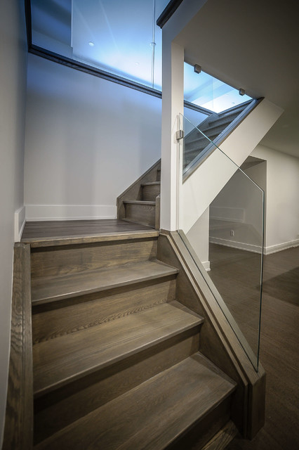 Small Scale Statement Staircase - Modern - Staircase - Toronto - by ...