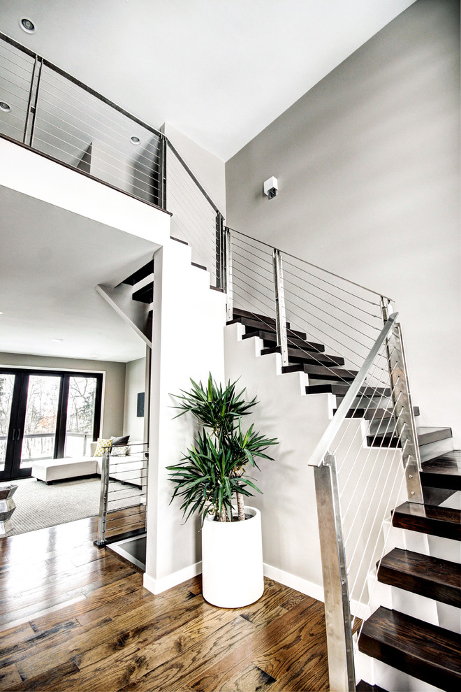 Soft Modern Interior - Modern - Staircase - Grand Rapids - by Berghuis ...