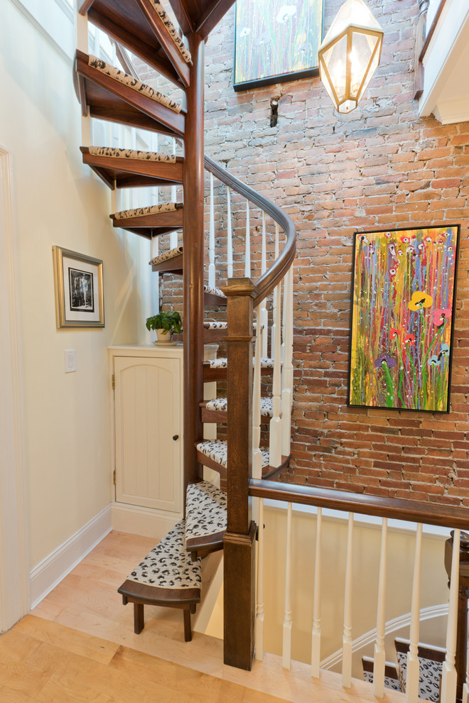 Space Saving Solid Wood Stair - Staircase - Boston - by Paragon Stairs ...