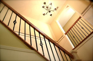 Spectacular Stairs - Traditional - Staircase - Charlotte - by Dabble Co ...