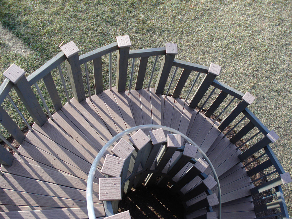 Spiral Spa - Traditional - Staircase - Other - by WSM Craft | Houzz