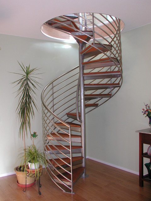 Spiral Stair - Contemporary - Staircase - Seattle - by Spectrum ...