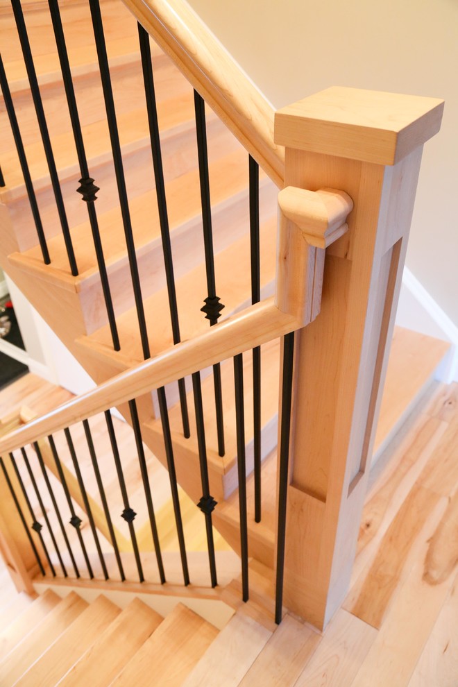 Split-Level Custom Stairs - Contemporary - Staircase - Toronto - by ...