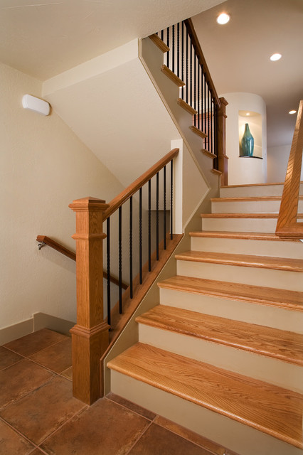 Split Level Home Redesigned for Modern Living - Transitional ...