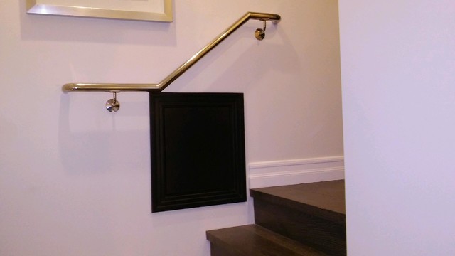 Stainless Steel Hand Rail - Modern - Staircase - Los Angeles - by Sion ...
