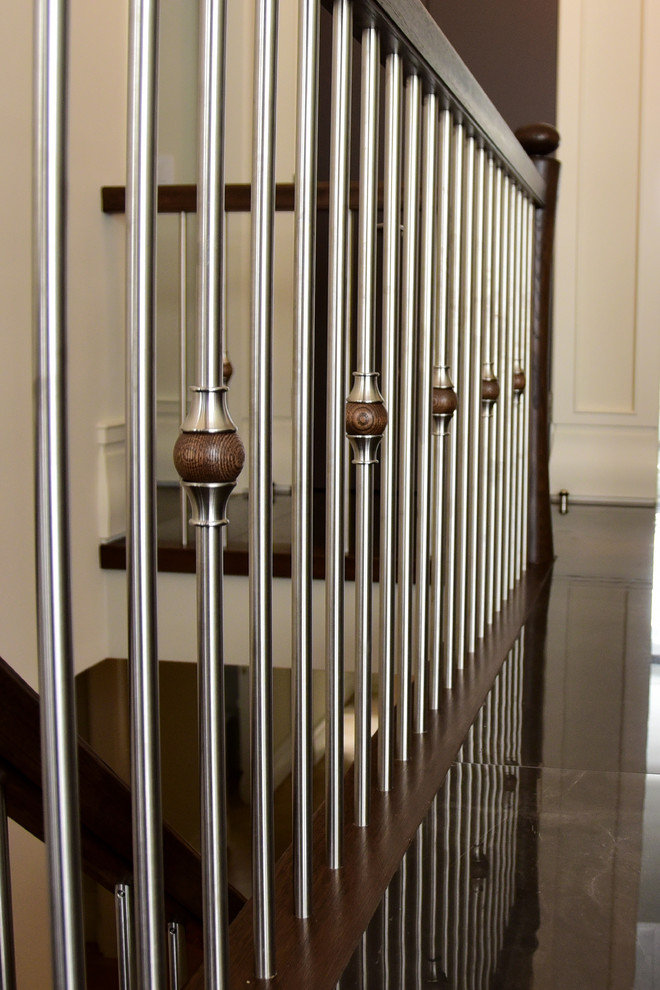 Stainless Steel Pickets - Contemporary - Staircase - Toronto - by Royal ...
