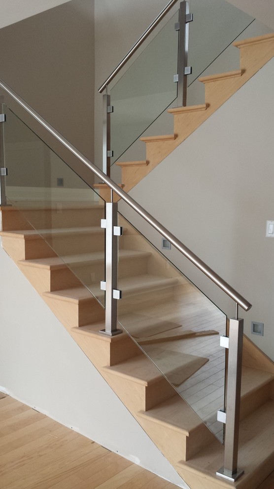 Stainless steel - Contemporary - Staircase - Ottawa - by Ridalco ...