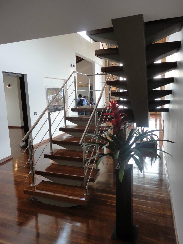 stainless steel stairs - Modern - Staircase - Los Angeles - by Stair ...