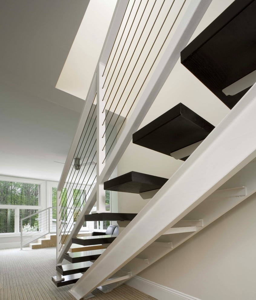 Stair Cable Railing - Modern - Staircase - Las Vegas - by Ultra-tec ...