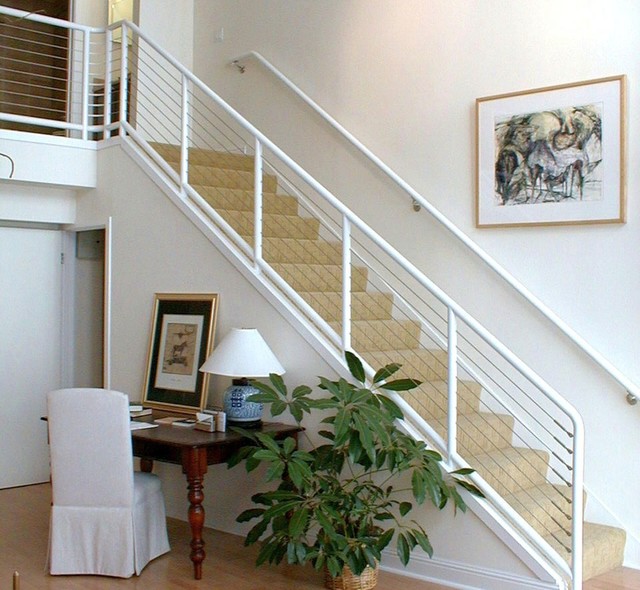 Stair Cable Railing - Modern - Staircase - Las Vegas - by Ultra-tec ...