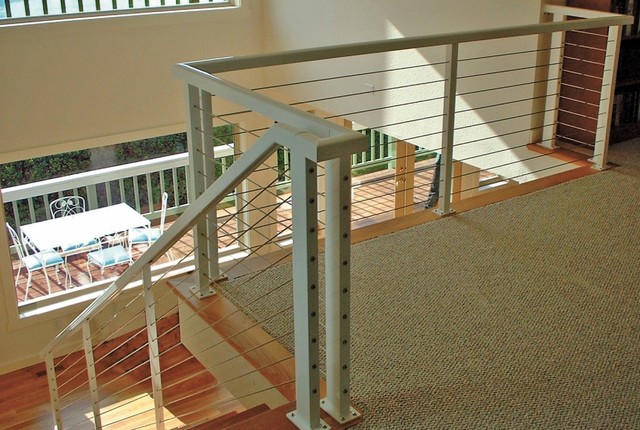 Stair Cable Railing - Moderne - Escalier - Las Vegas - par Ultra-tec ...