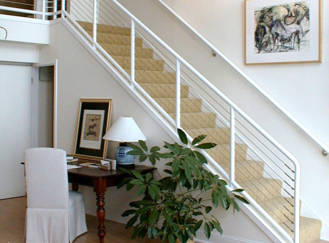 Stair Cable Railing - Modern - Staircase - Las Vegas - by Ultra-tec ...