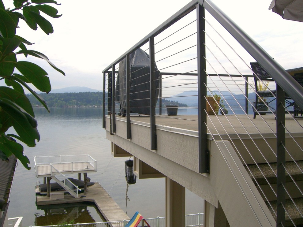 Stair Cable Railing - Minimalistisch - Treppen - Las Vegas - von Ultra-tec® | Houzz