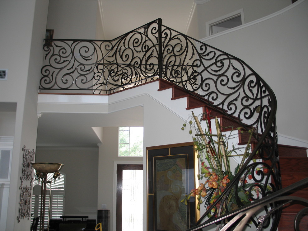 Stair Cases - Traditional - Staircase - Houston - by Iron Top Designs ...