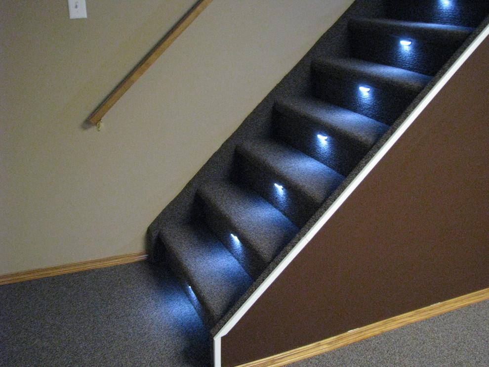 Stair Lighting on Various Stair Styles - Traditional - Staircase - Other - by Reactive Lighting ...