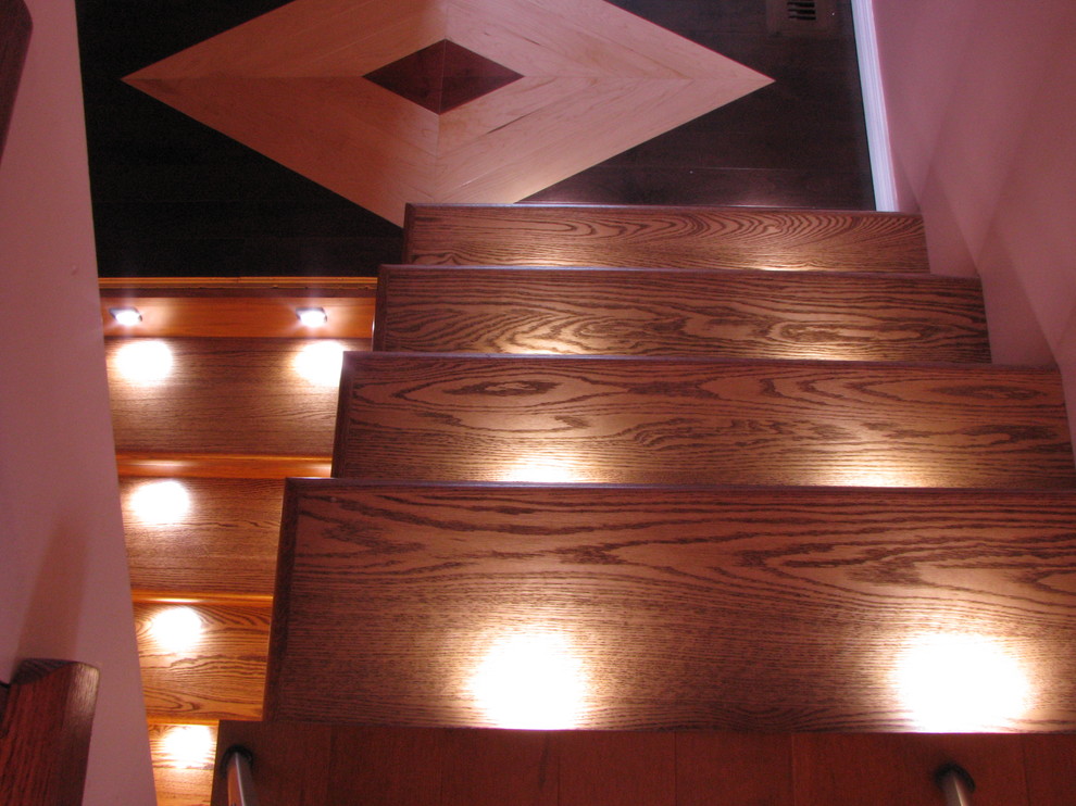 Stair Lighting on Various Stair Styles - Traditional - Staircase - Other - by Reactive Lighting ...