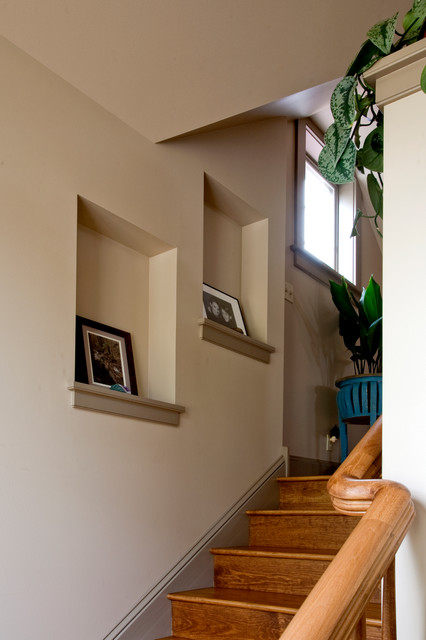 Stair niches - Country - Staircase - Philadelphia - by DBR Construction ...