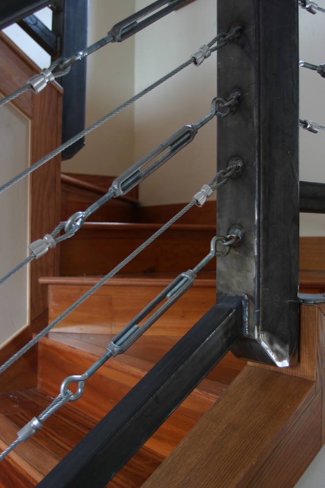 Stair Rail Design Ideas - Contemporary - Staircase - Denver - by Jan ...