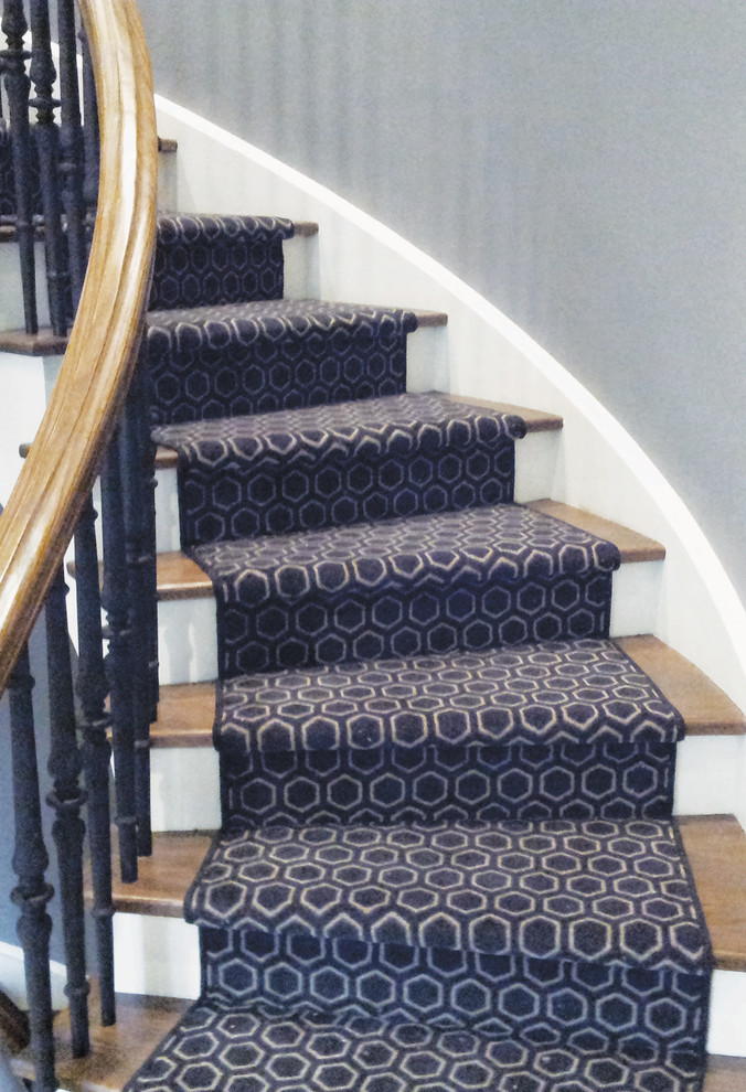 Stair Runner Installation - Staircase - Toronto - by Imperial Carpet ...
