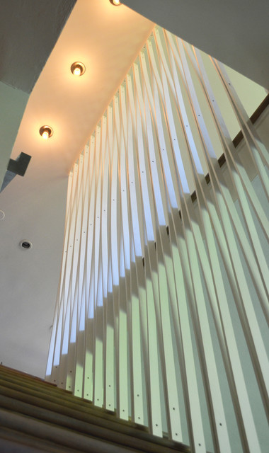 Stair Screen - Contemporary - Staircase - DC Metro - by reform, llc | Houzz
