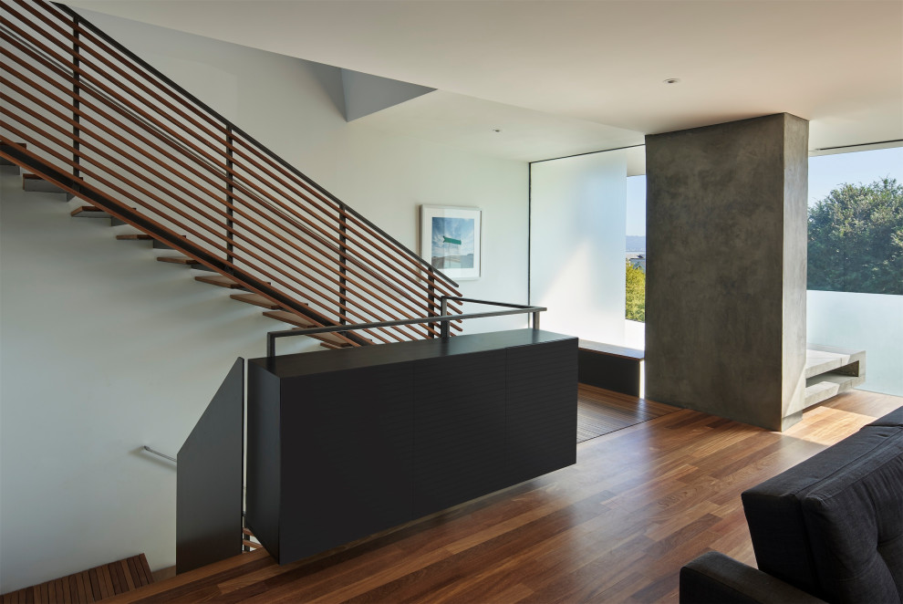 Stair Shaft at Main Floor - Modern - Staircase - San Francisco - by ...