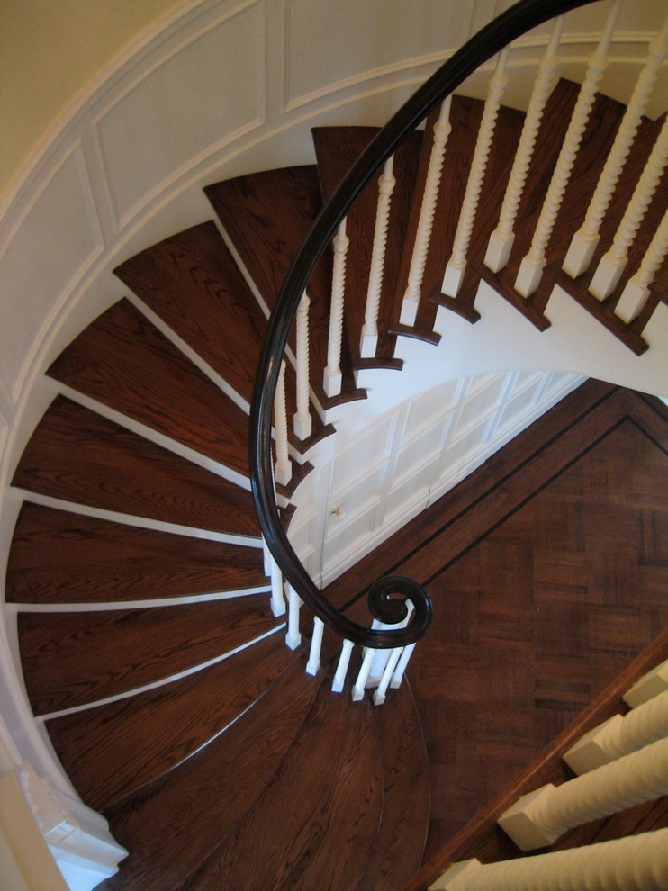 Stair view from above - Traditional - Staircase - New York | Houzz