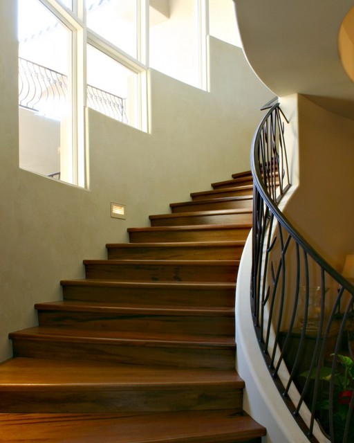 Stair Windows - Mediterranean - Staircase - Phoenix - by Fisher Custom ...