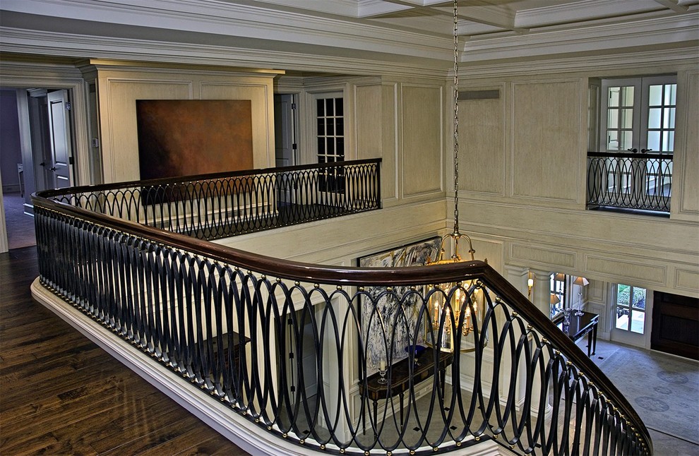 Staircase Balcony Wrap Around Handrail - Contemporary - Staircase ...