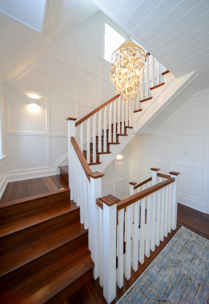 Staircase - Beach Style - Staircase - Philadelphia - by Halliday Architects