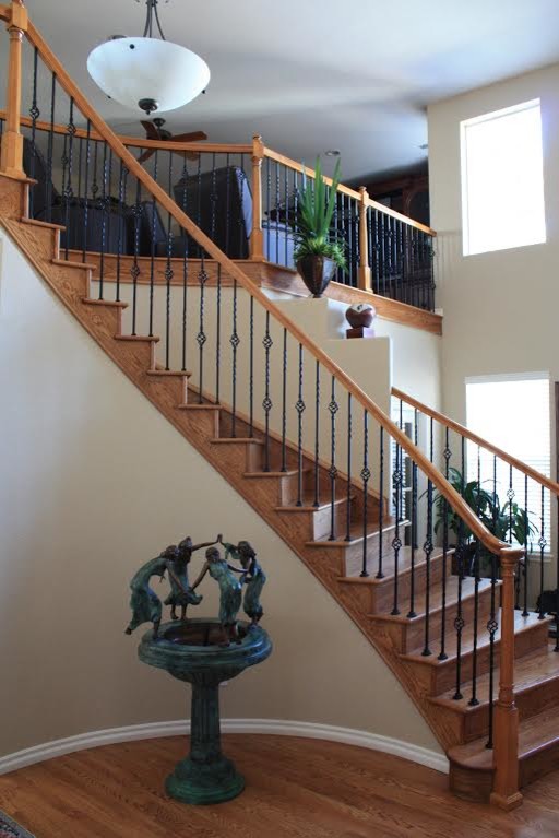 Staircase Railings - Modern - Staircase - Denver - by The Wooden Wish ...