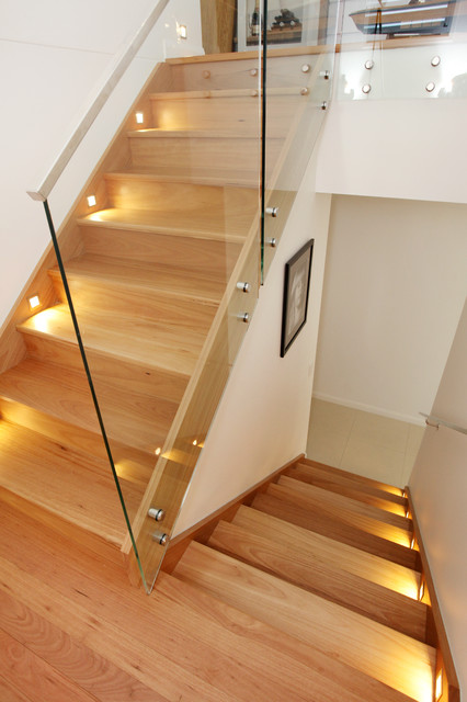 Staircase - Second Story Addition - Kawana - Modern - Staircase ...