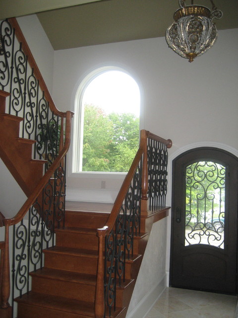 Staircase: Traditional Tuscan Home Design - Traditional - Staircase ...