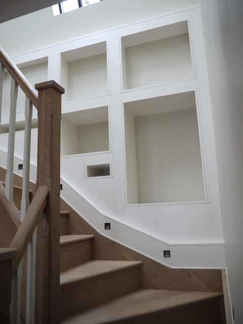 Staircases and Built in Storage - Contemporary - Staircase - London ...