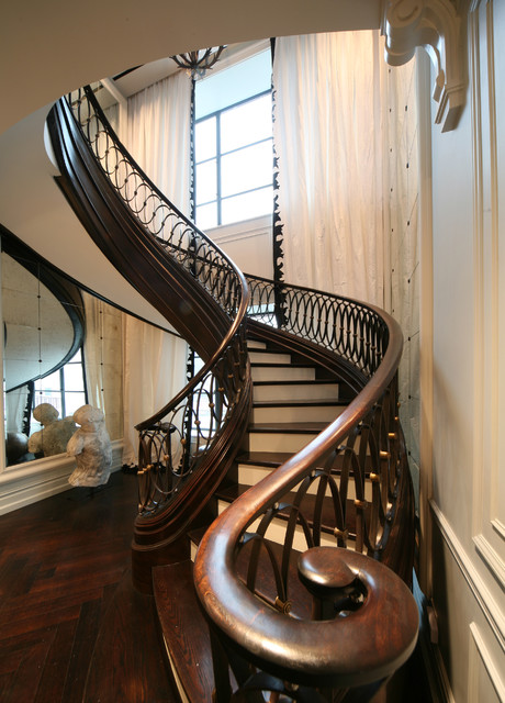 Stairs and railings - NYC - Traditional - Staircase - New York - by NE ...
