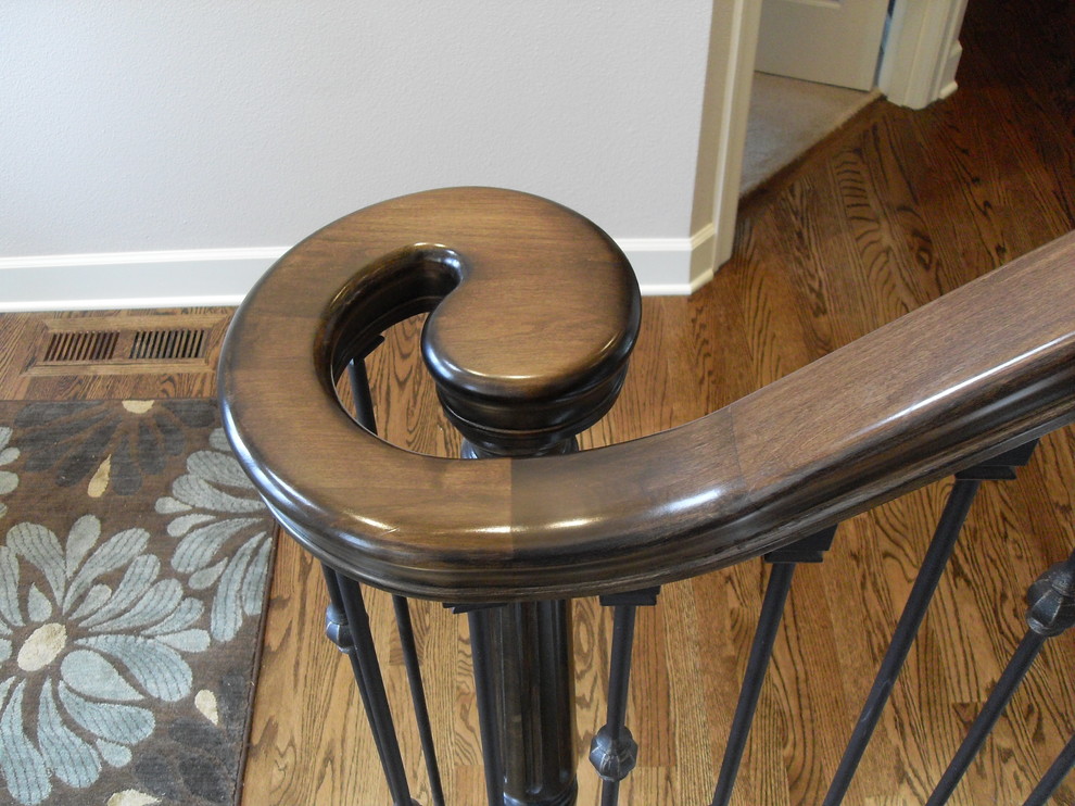 Stairs in detail - Traditional - Staircase - Portland - by Portland ...