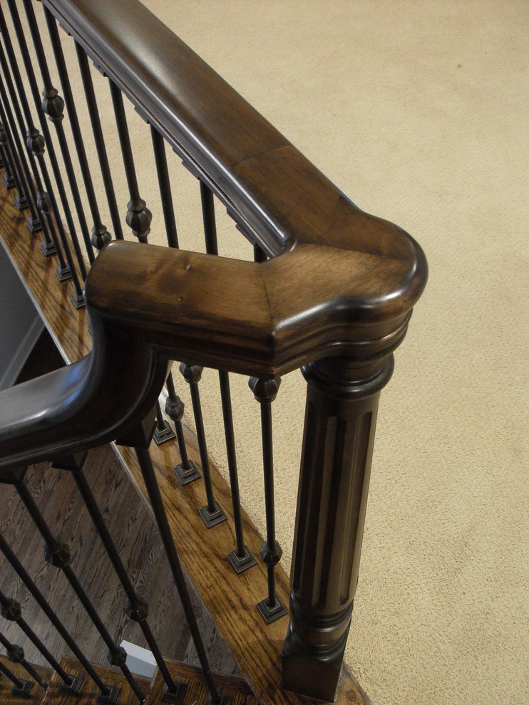Stairs in detail - Traditional - Staircase - Portland - by Portland ...