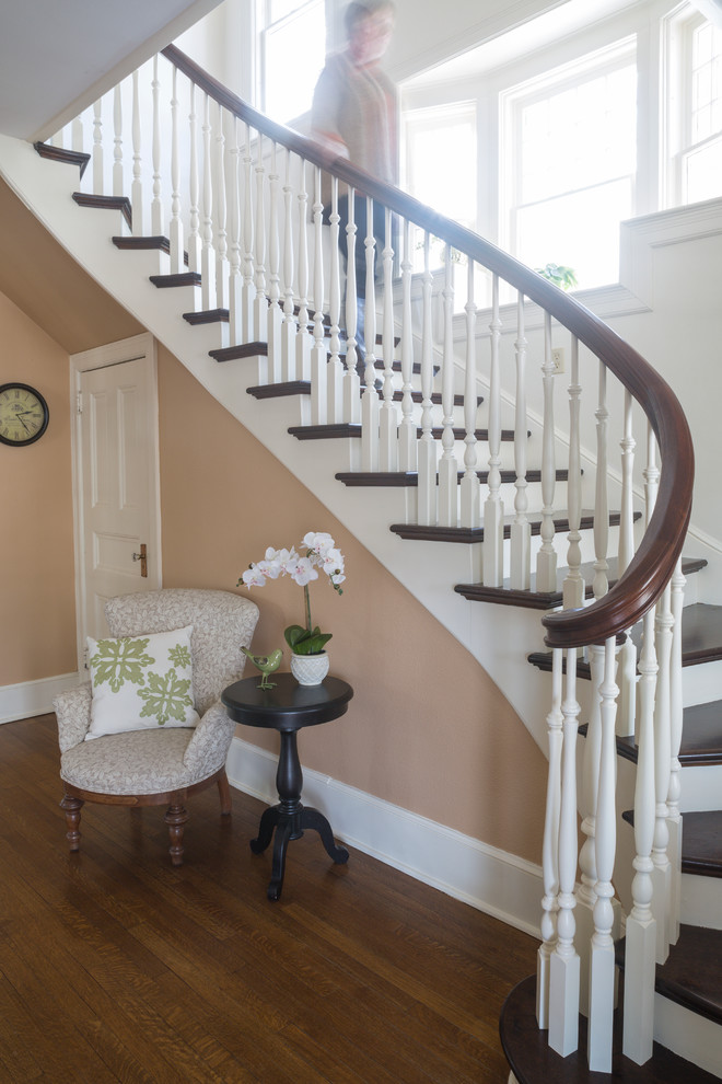 Stairway - Victorian - Victorian - Staircase - New York - by Bright ...