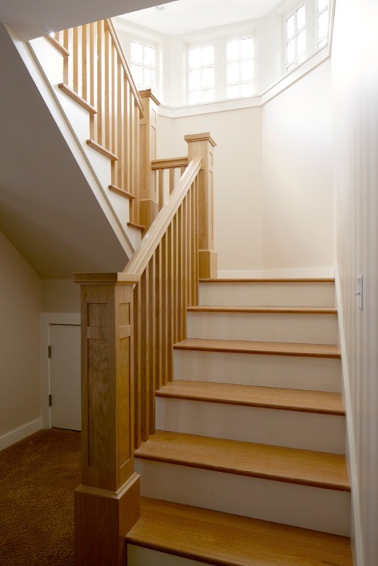 Stairwell Window Replacement - Traditional - Staircase - Seattle - by ...