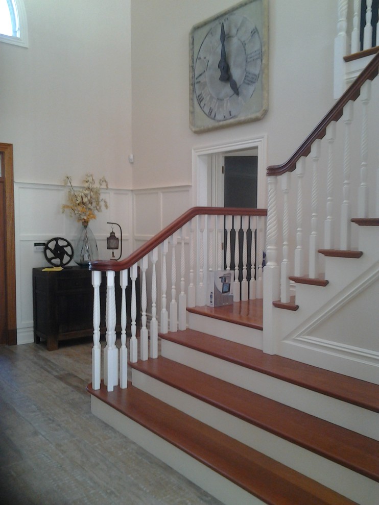 STONE BEACH HOUSE - Beach Style - Staircase - Philadelphia - by J M ...