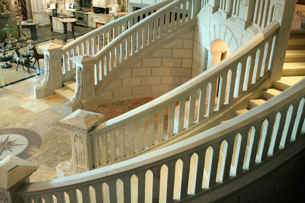 Stone Staircases - Traditional - Staircase - Philadelphia - by Arcways ...