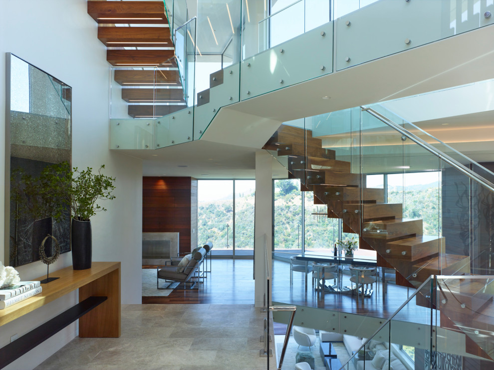 Foyer - Staircase - Los Angeles - by Make Architecture | Houzz
