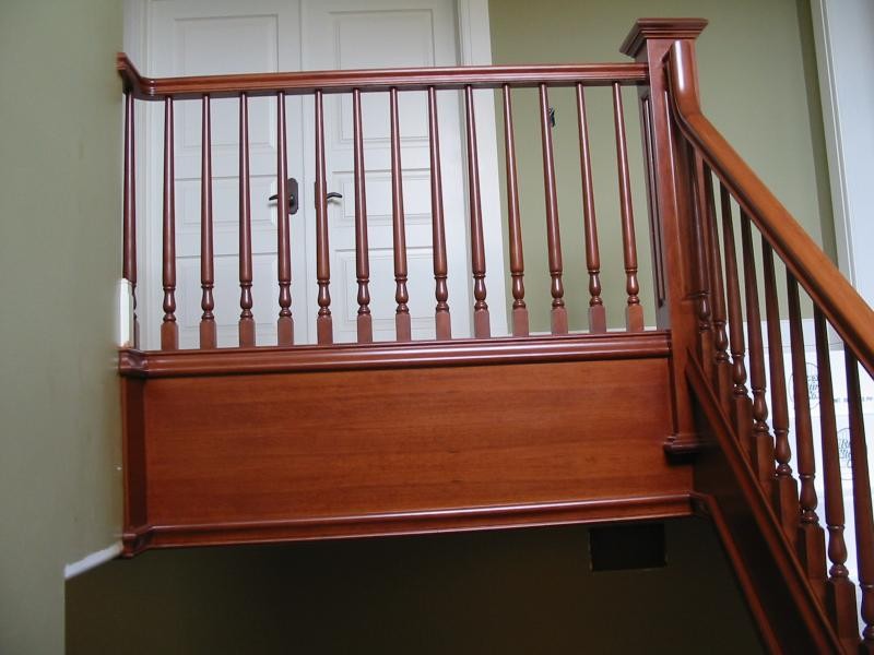 Straight Stair With Wood Pickets - Staircase - London - by Roes Stair ...