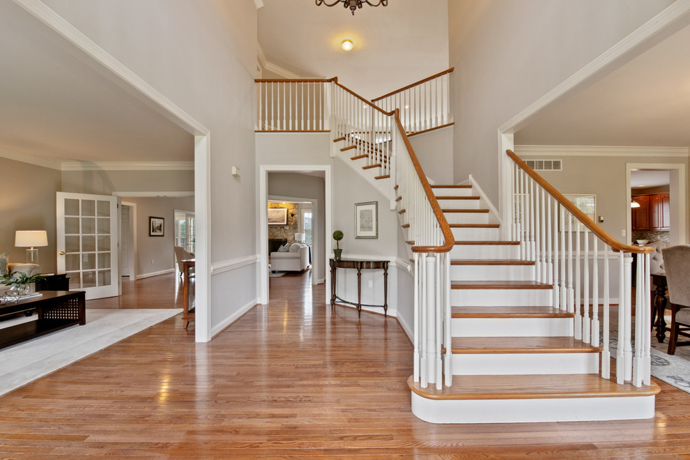 Stunning Malvern Colonial - Traditional - Staircase - Philadelphia - by ...
