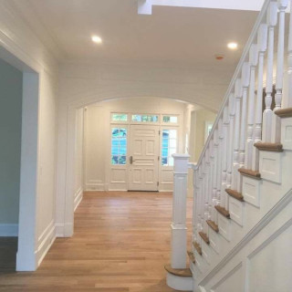Stunning White Stairway - Traditional - Staircase - Boston - by GM Home ...
