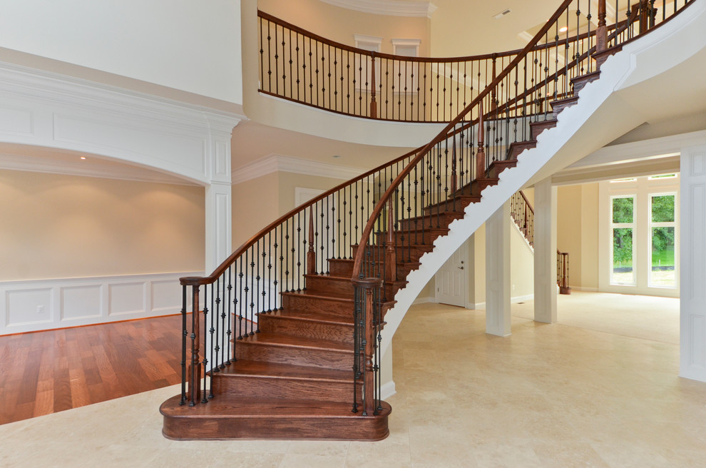 Suburban Luxury - Traditional - Staircase - DC Metro - by Ambience ...