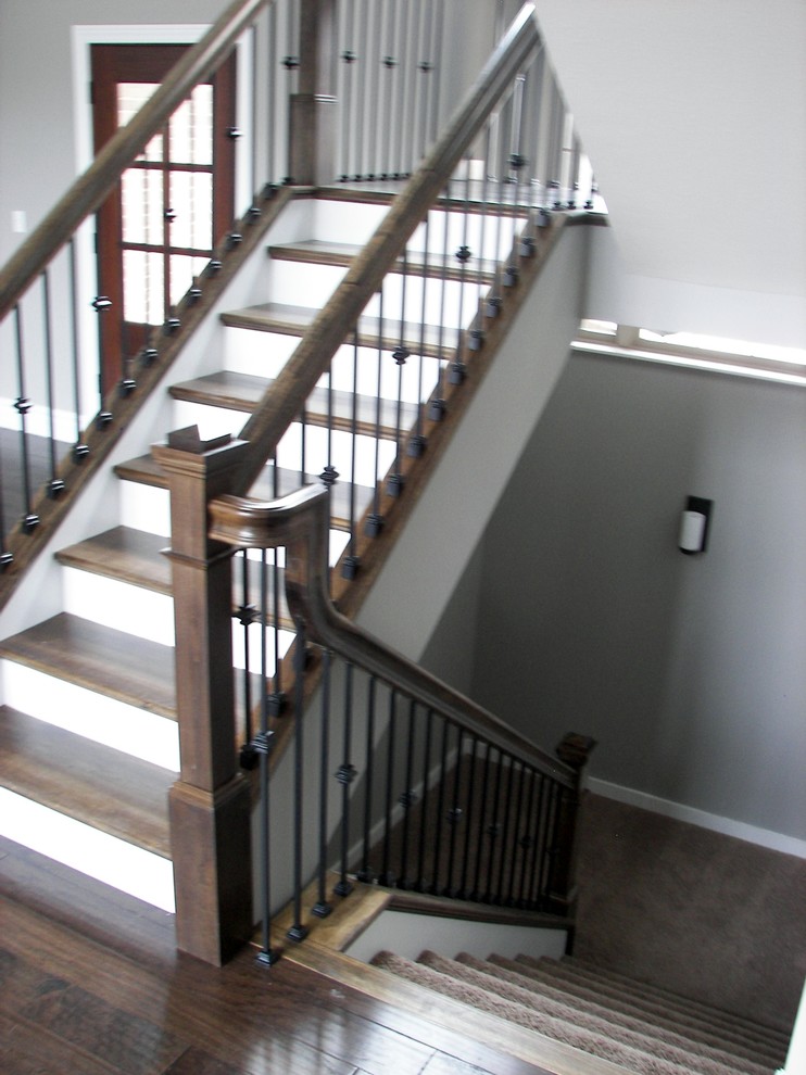 Tahoe - Contemporary - Staircase - St Louis - by Columbia Stair inc ...
