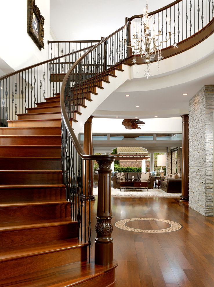 The Albury House - Traditional - Staircase - Tampa - by The Fechtel ...