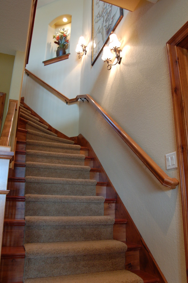 The Alhambra Model - Staircase - Milwaukee - by Carstensen Homes | Houzz